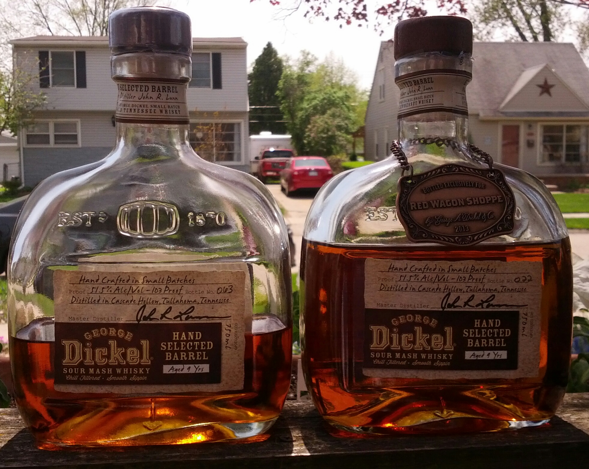 Dickel 9 y/o Single Barrel Head to Head: Spec’s vs. Red Wagon – Sipology